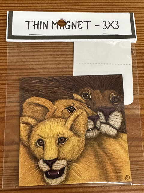 Pride - The Lion King - Magnet - Rhonda Denney